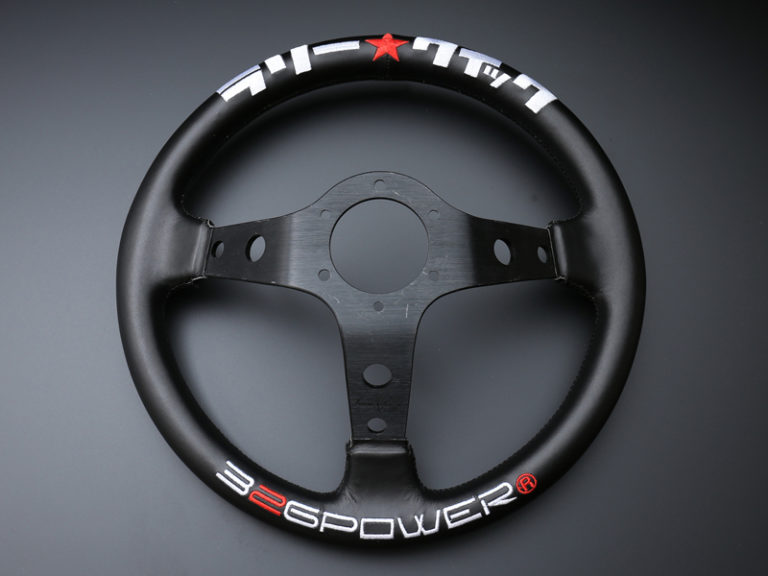 326POWER FLASH Rally Quick Steering Wheel - JPD Japan / ジェイ ピー ディー ジャパン