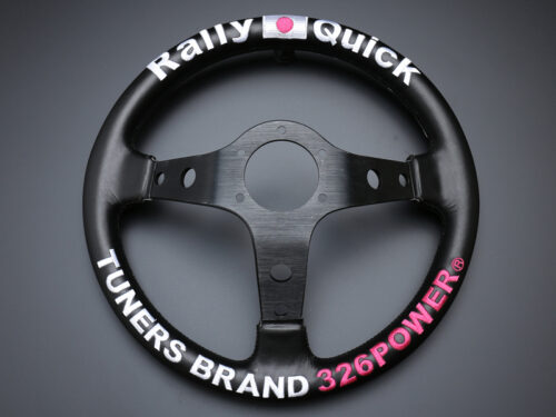 326POWER JAPAN Rally Quick Steering Wheel 326mm - JPD Japan / ジェイ ピー ...