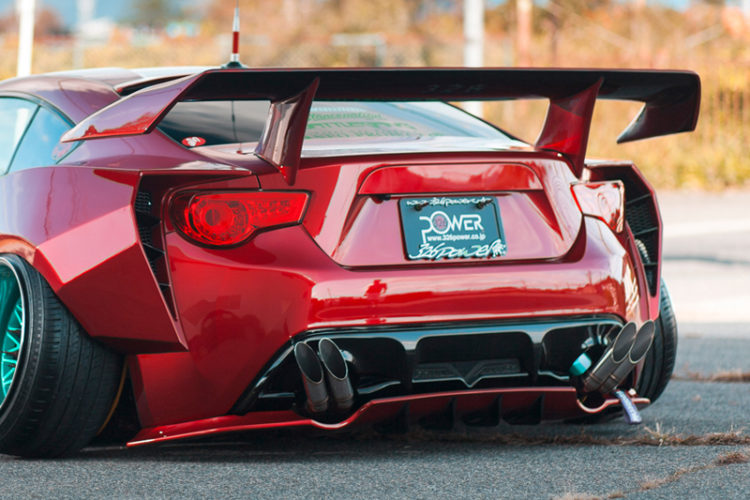 326POWER Gacha-Bari Rear Wing - GT86/BRZ - JPD Japan / ジェイ ピー ディー ジャパン