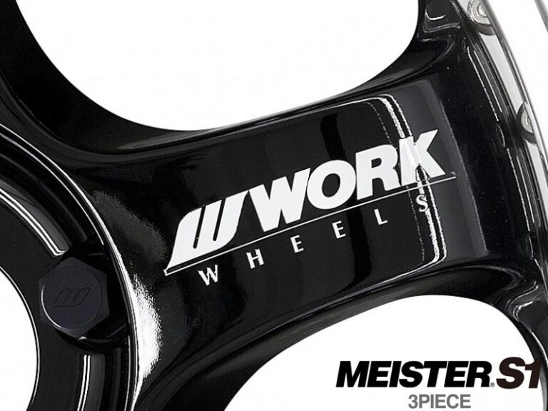 WORK Wheels White WORK Wheels Spoke Sticker - JPD Japan / ジェイ ピー ディー ジャパン