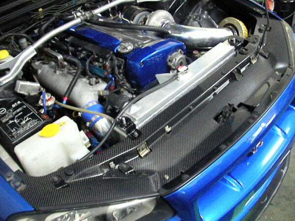 Jura Tec Carbon Cooling Panel - BNR34 Skyline GT-R - JPD Japan / ジェイ ピー ...